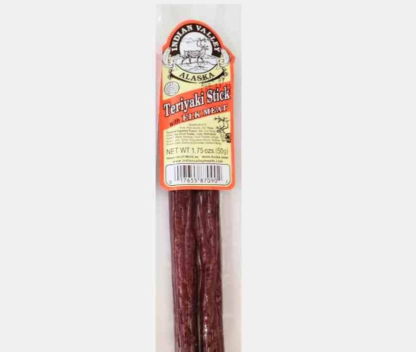 Teriyaki Stick w/ Elk – Alaskan Snacks